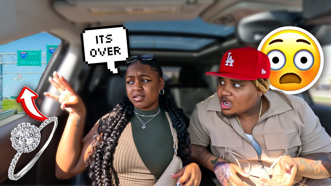 Starting An Argument Then "THROWING" My Engagement Ring Out The Window ...
