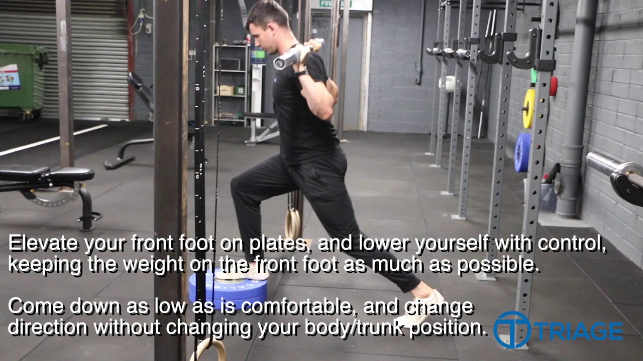 FFE Split Squat | TriageMethod | Online Coaching - YouTube