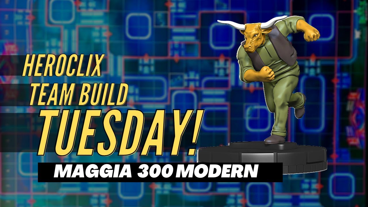 Heroclix 2021 | Team Build Tuesday | Maggia 300 Modern - YouTube