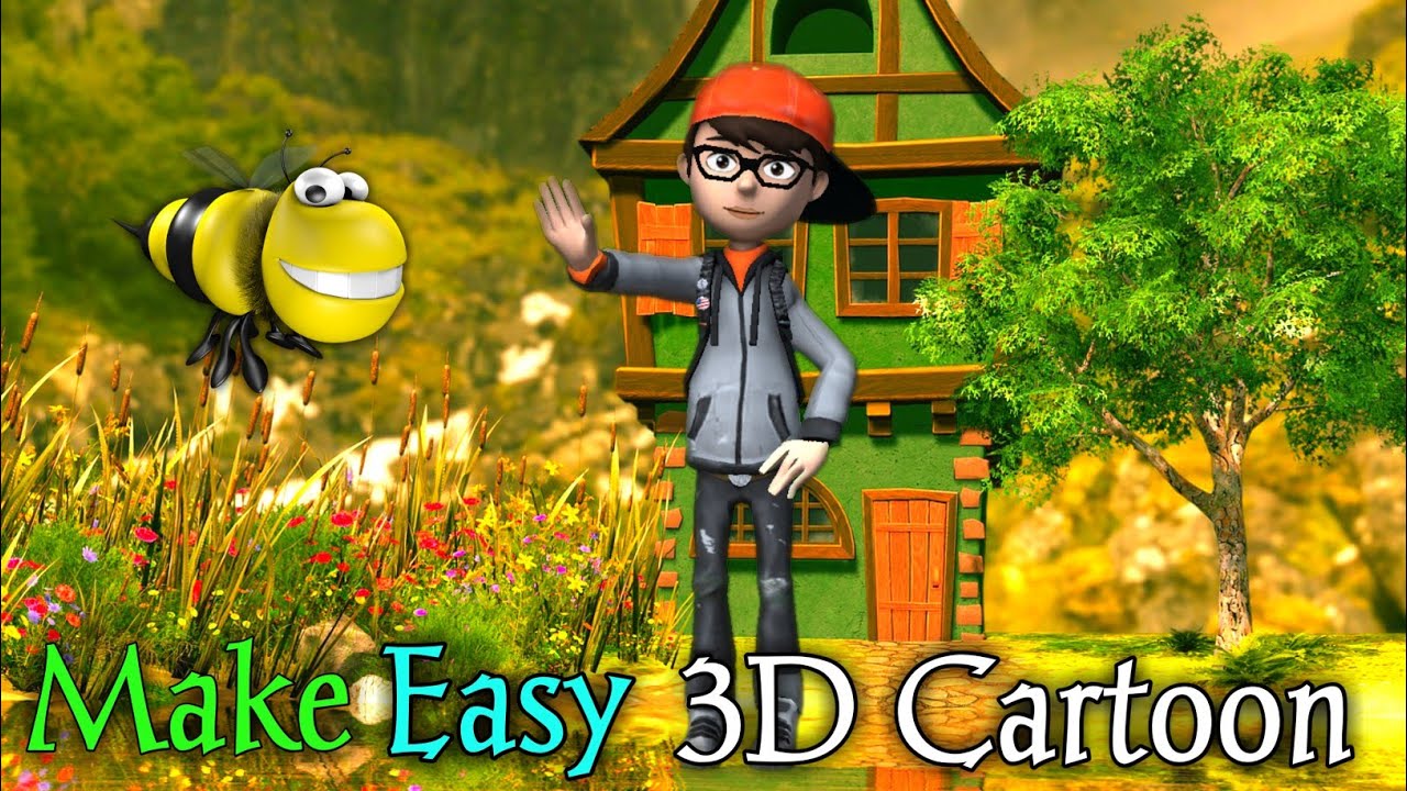 3D Cartoon Video Kaise Banaye ||How To Use Pose Max App || - YouTube