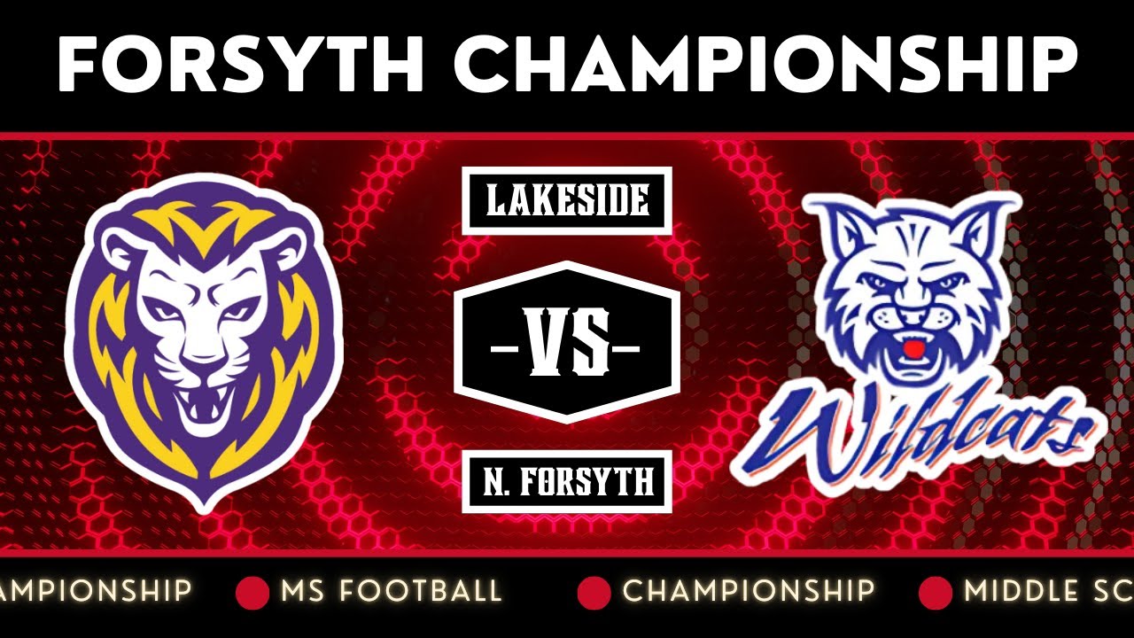 2024 Forsyth County Middle School Championship | North Forsyth vs ...