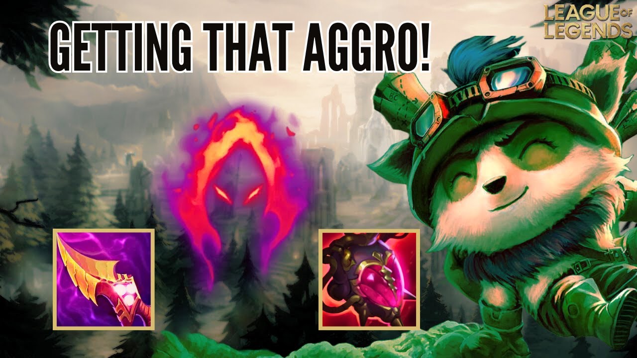 THE TEEMO AGGRO! - Teemo Gameplay - League of Legends - YouTube