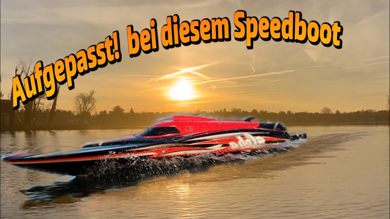 Wahnsinn!! Warum wollen so viele dieses Speedboot - Amewi Joysway Alpha ...
