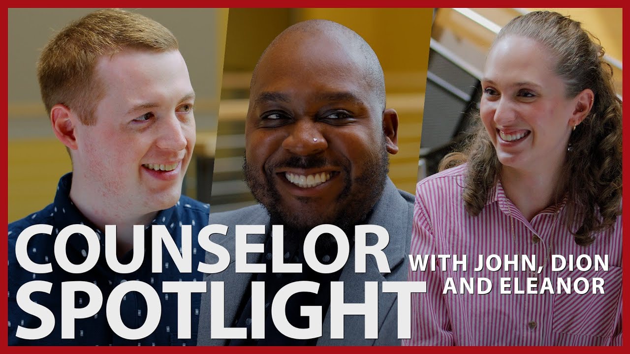 Reed Counselor Spotlight: John, Dion, and Eleanor - YouTube