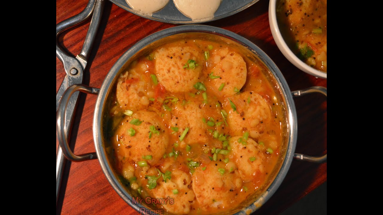 Mini Idli Sambar Recipe - YouTube