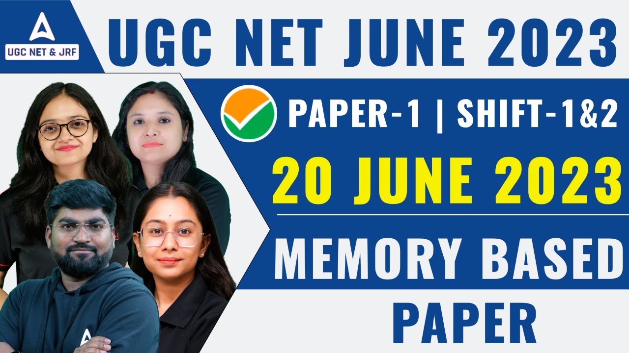 UGC Net Analysis 2023 Paper 1 (20 June ) Shift 1,2 | UGC Net Answer Key 2023 | Memory Base ...