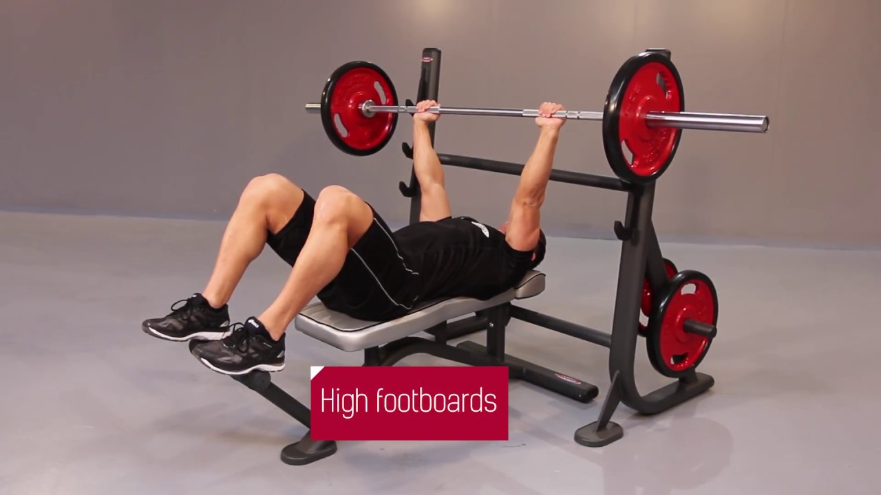 Olympic Flat Bench | Panatta | FitEvo - YouTube