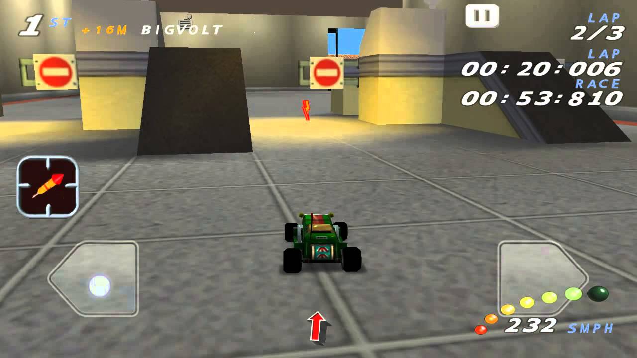 Re-volt Rc Game supermarket race - YouTube