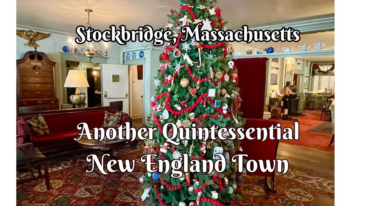 Christmas in Stockbridge, Massachusetts.....another Quintessential New ...