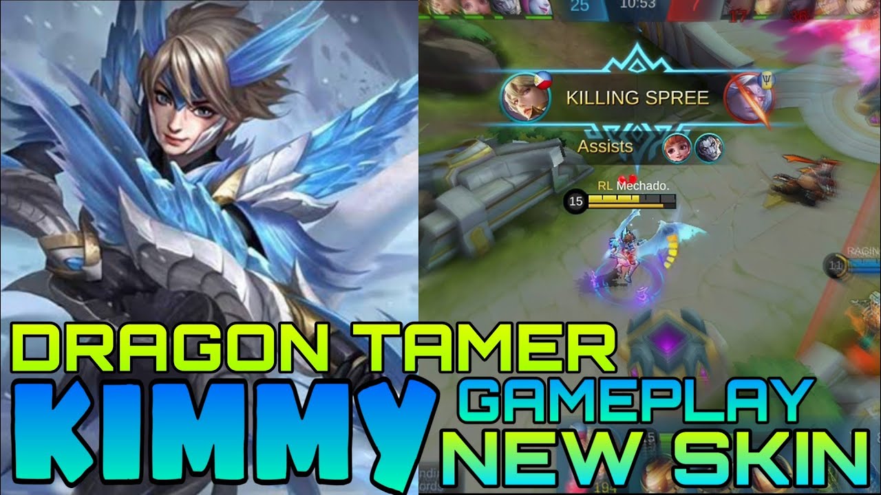 Kimmy New Skin | Dragon Tamer Kimmy | Top Global Kimmy by Mechado ...