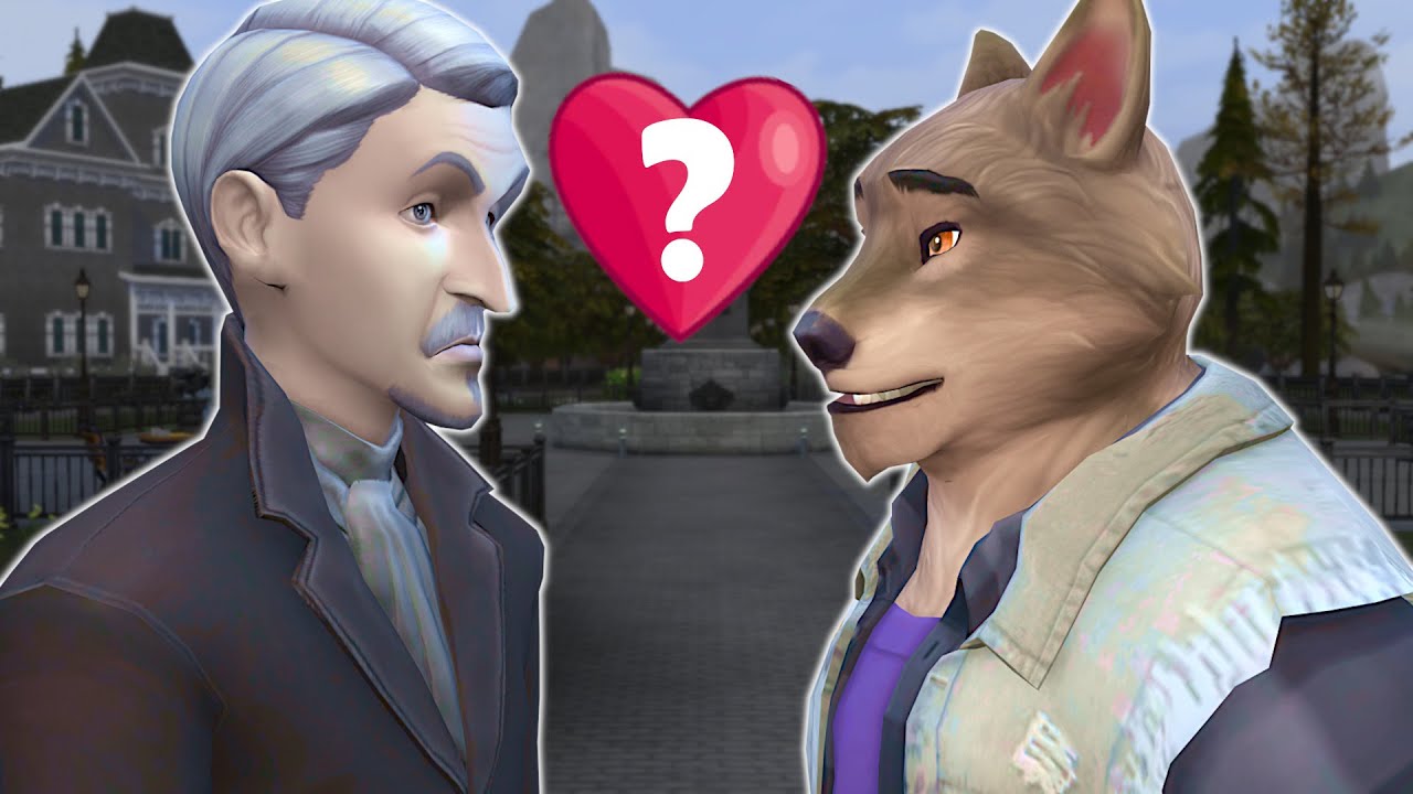 Can a vampire and a werewolf find love? // Sims 4 Vlad and Rory love ...