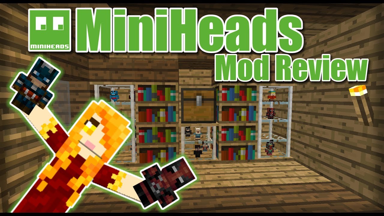 MUST COLLECT THEM ALL!!! - MiniHeads Mod Review - YouTube