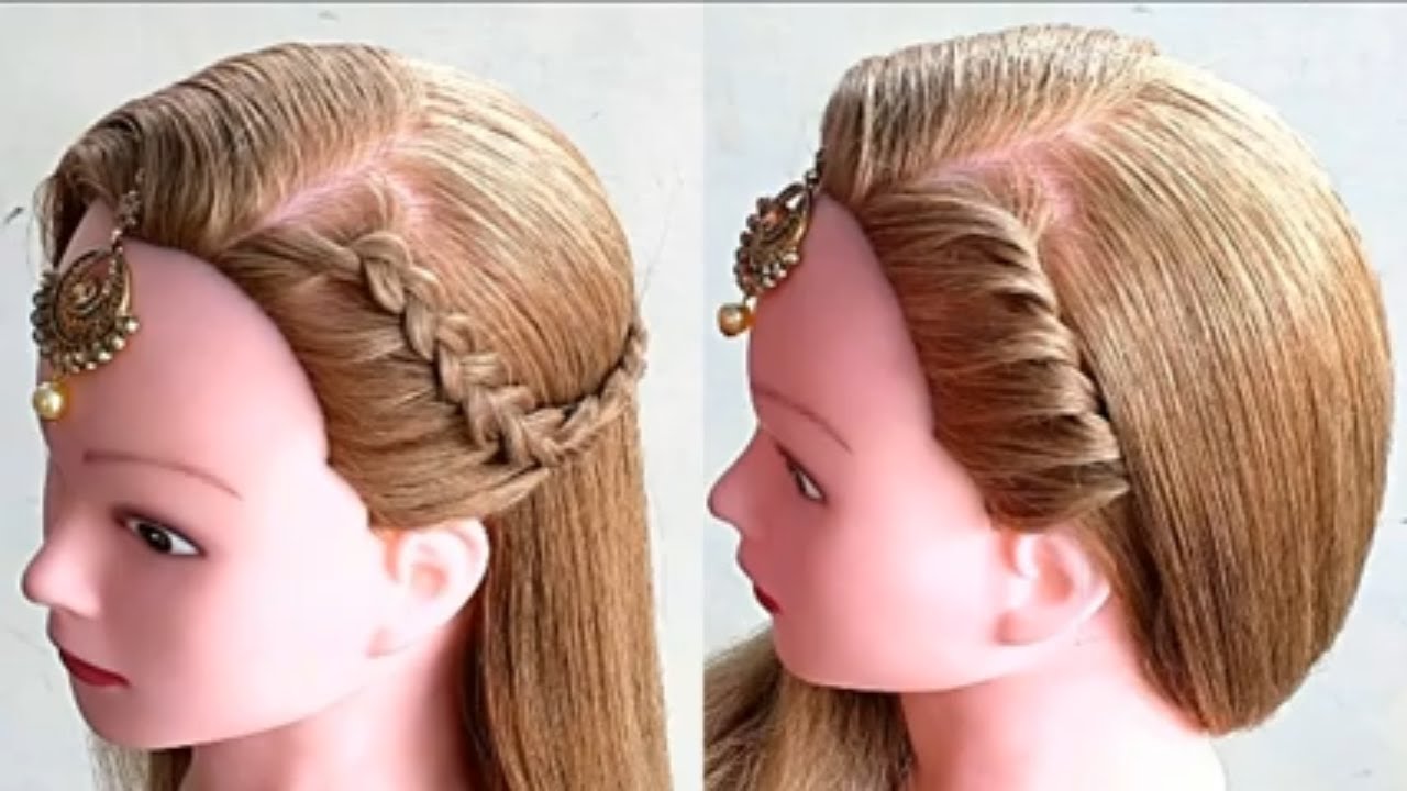 2 Beautiful Side Braid Hairstyles in 1 Minute For Everyday || Easy ...