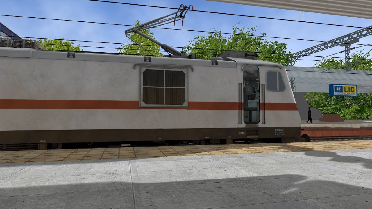 Realistic LHB Track Sounds||microsoft train simulator gameplay||msts gameplay||high quality ...