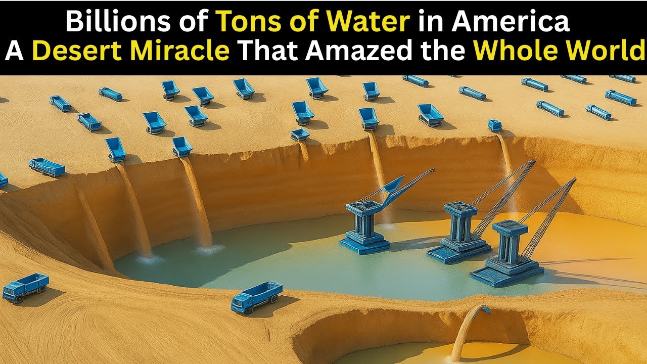 "Billions of Tons of Water in America: A Desert Miracle That Amazed the ...