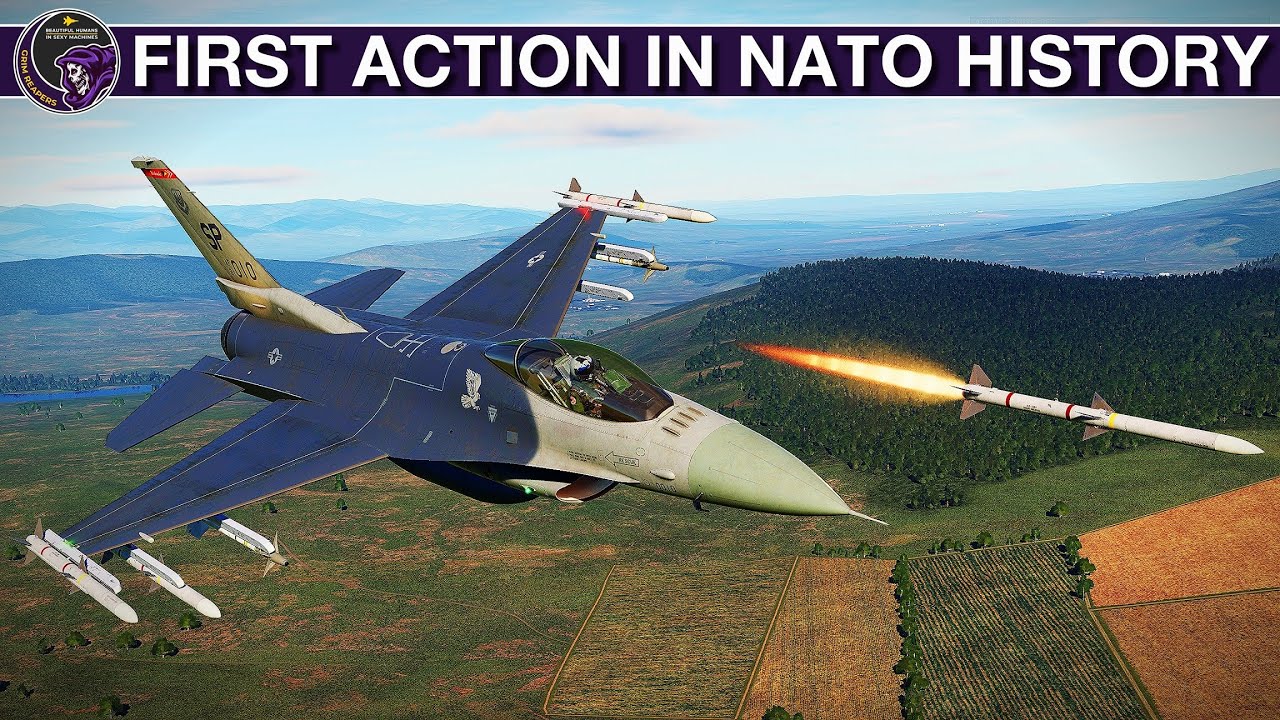 1994 Bosnian War: The Banja Luka Incident - First Shoot Down In NATO's History | DCS - YouTube