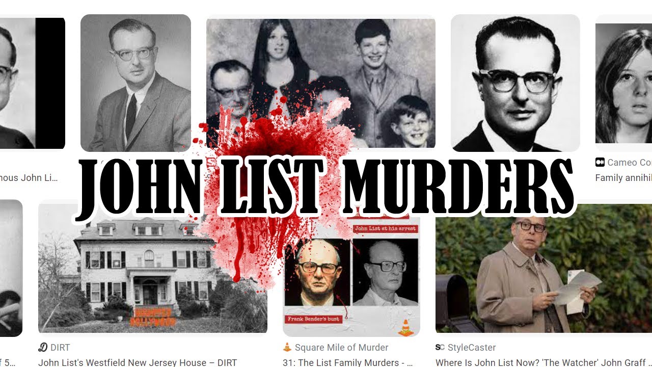 John List Murders - Murdered His Entire Family - YouTube