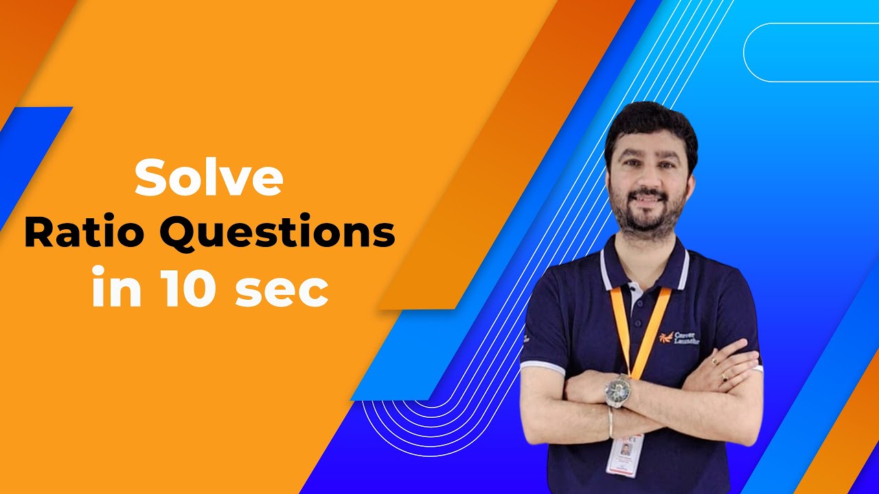 How to Solve Ratio Questions | Solve Ratio A:B:C:D in just 10sec - YouTube