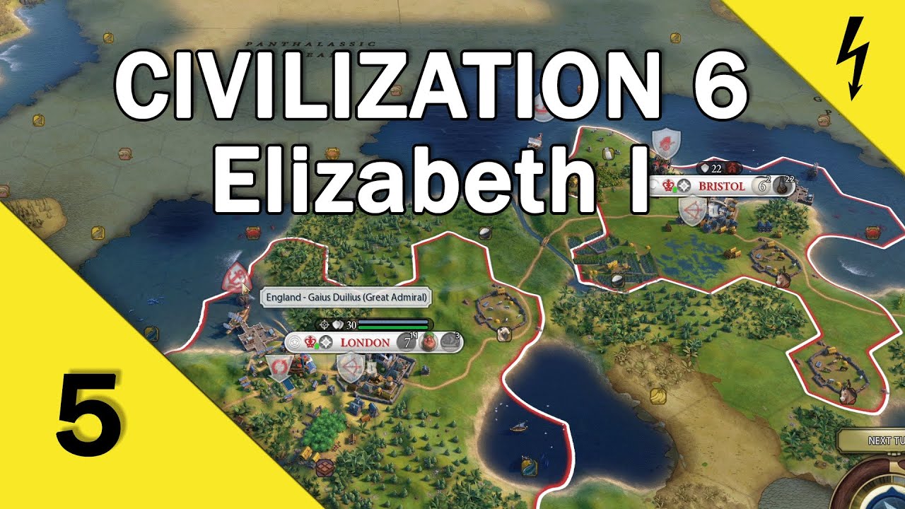 Civilization 6 - England - Elizabeth - Part 5 - YouTube