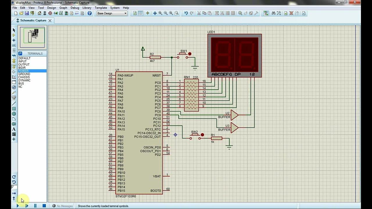 STM32F103R6 Simple Multiplexing Display - YouTube