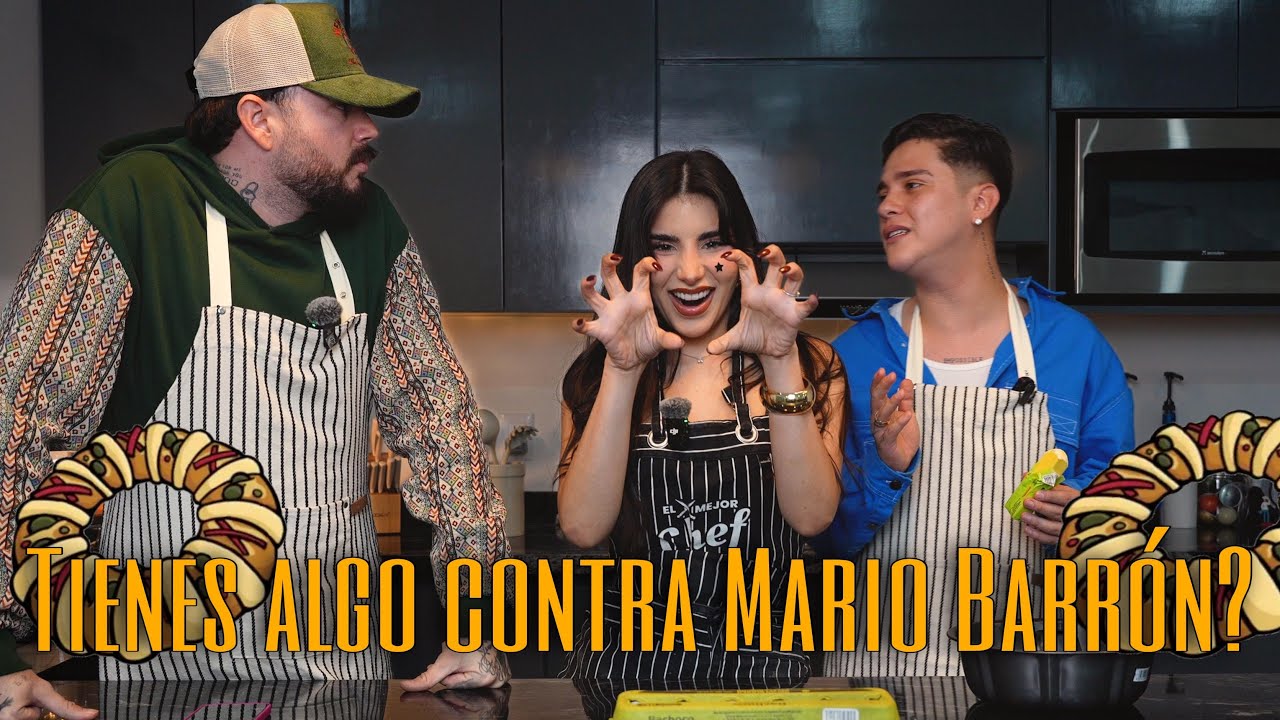 Haciendo rosca de reyes con Mario Barron y Cesar Pantoja - YouTube