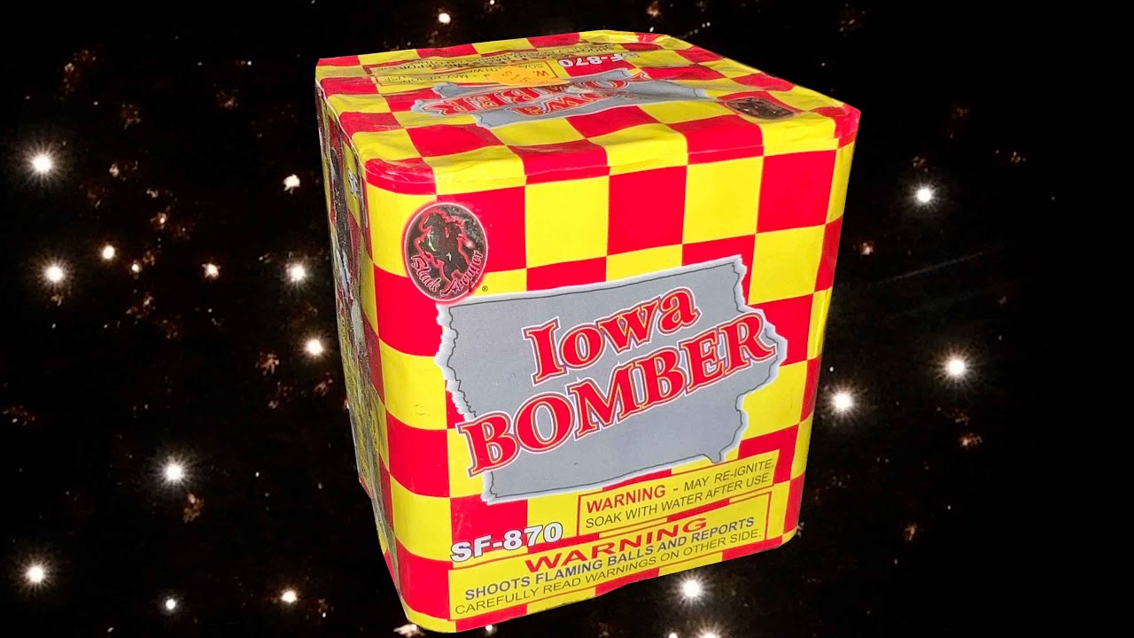 Iowa Bomber - Shelton's Fireworks - YouTube