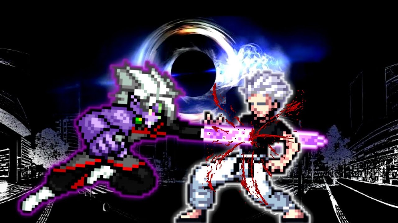 Fused Zamasu V4 (all form) (New) VS Manga Gojo V4 in Jump Force Mugen ...