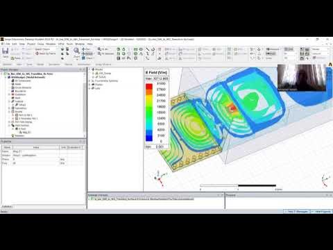 Design of a K/Ka Band in-line Waveguide to Micro-Strip Line transition with Ansys HFSS 3D ...