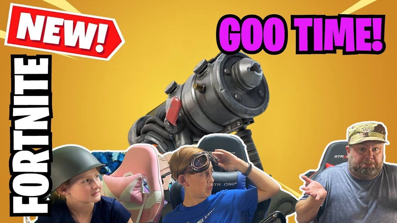 LIVE FAMILY FORTNITE! IT'S GOO TIME! #fortnitelive - YouTube