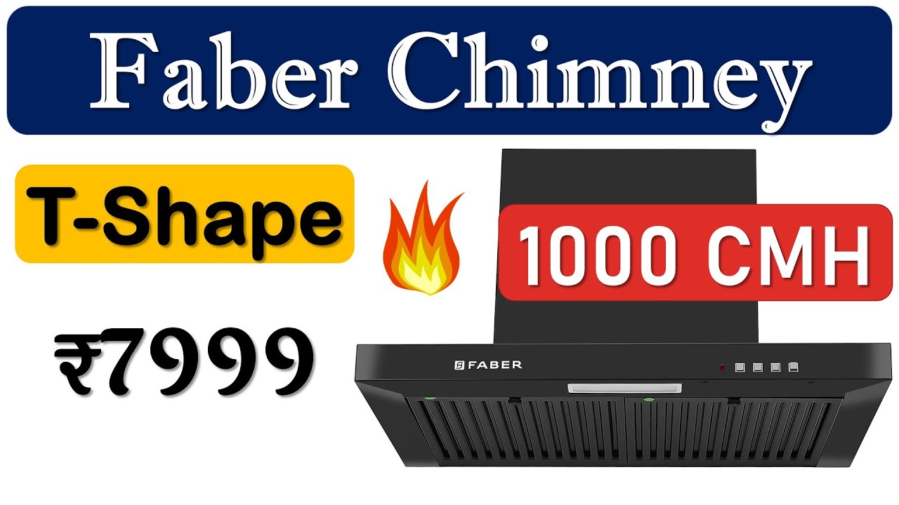 💯Faber T-Shape Chimney Review 🔥इलेक्ट्रिक चिमनी 🔥60CM Chimney under ...