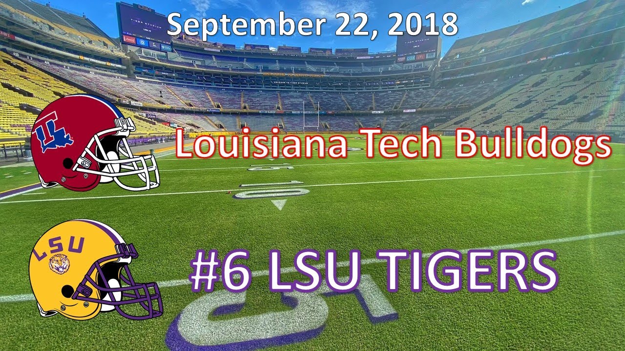11/22/18 - Louisiana Tech vs #6 LSU - YouTube