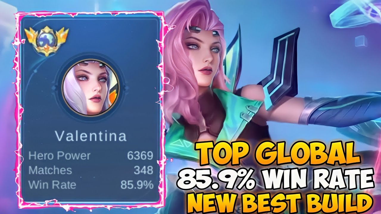 Gameplay Valentina Best Build 2023 [ Top Global Valentina ] - MLBB - YouTube