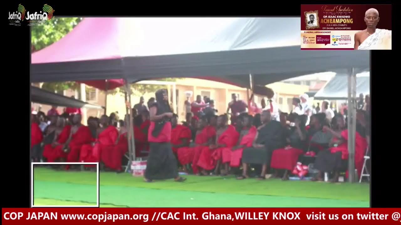FINAL FUNERAL RITES OF Ɔwoomeɛ Op. Isaac Kwadwo Acheampong - YouTube