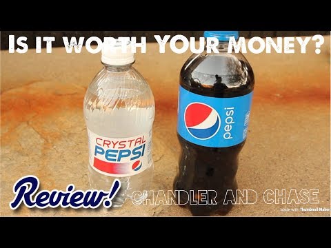 IS CRYSTAL PEPSI GOOD? CRYSTAL PEPSI TASTE TEST!!!