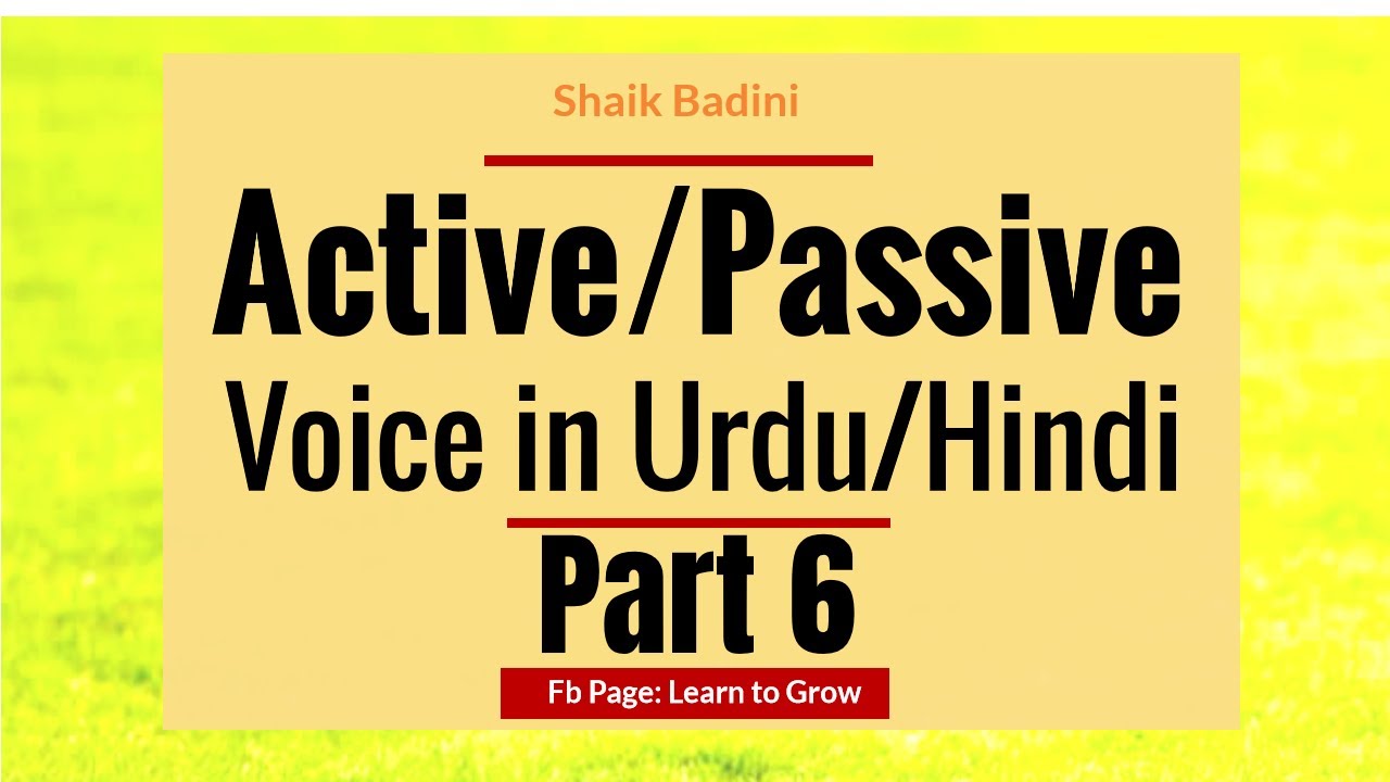Active Passive Part 6 Past Continuous Into Passive Voice In Urdu YouTube active-passive-part-6-past-continuous-into-passive-voice-in-urdu-youtube