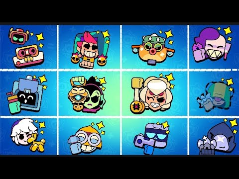 Every Special Animated Pin in Brawl Stars | 73 Pins | Charlie Update ...