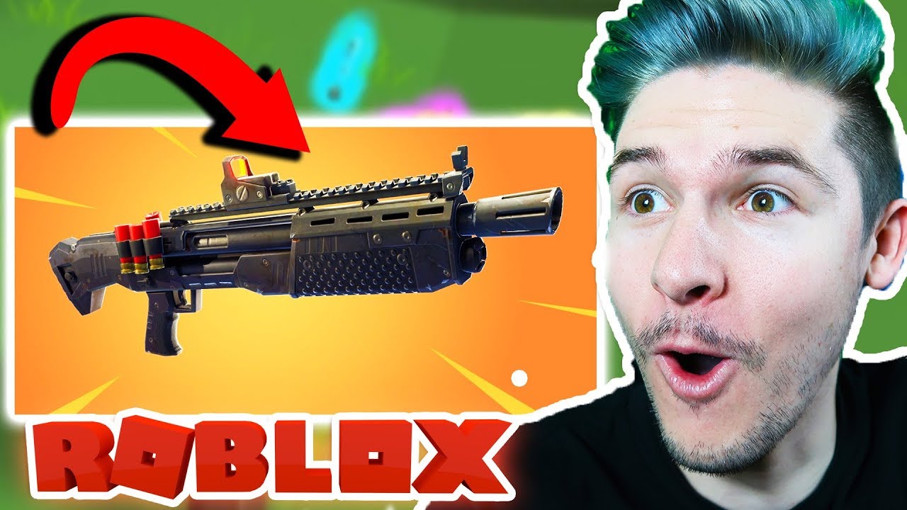 GOLD HEAVY SHOTGUN IN ROBLOX FORTNITE *LEGENDARY* - YouTube