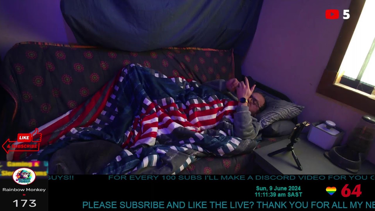 🔴SleepStream #SLEEPSTREAM #SLEEPSTREAMINGLIVE #SNORING NIGHT 26 - YouTube