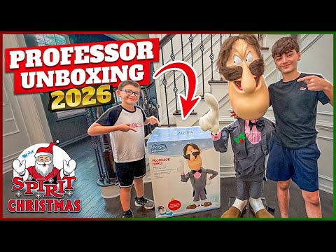 NEW Professor Hinkle Animatronic! Frosty the Snowman | Spirit Christmas 2026