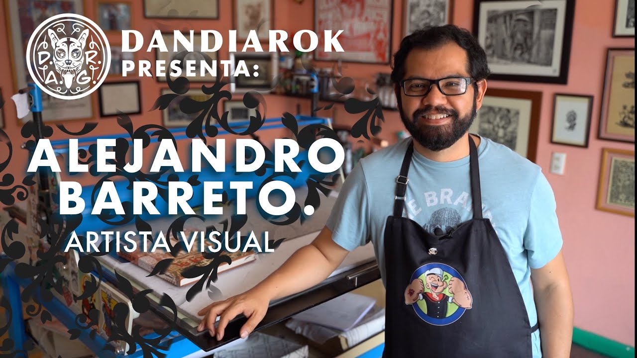 1ER. DOCUMENTAL. ALEJANDRO BARRETO “ARTISTA VISUAL (GRABADOR)”, ESTILO LUBOK. - YouTube