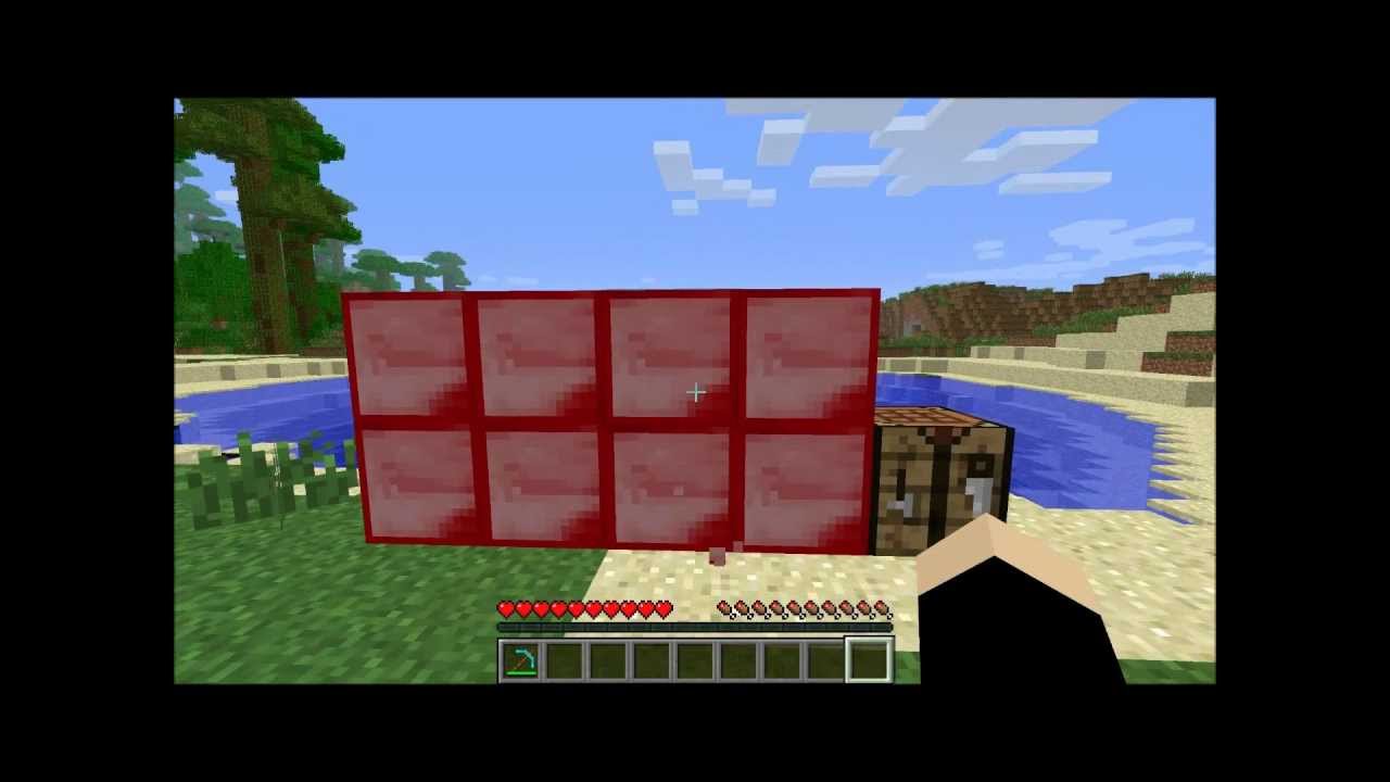 Minecraft Mod Review Craftable Redstone Block Mod - YouTube
