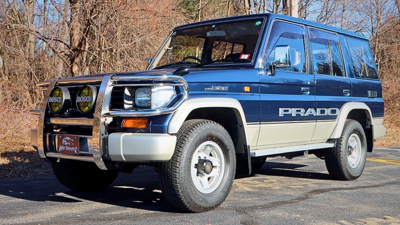 LOW MILE 1996 Toyota LandCruiser Prado For Sale Review | Northeast Auto ...