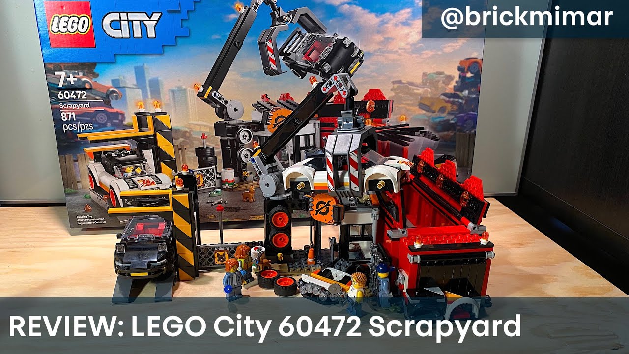 REVIEW: LEGO City 60472 Scrapyard - Coolest LEGO City Set Ever? - YouTube
