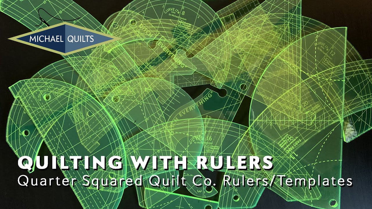MACHINE QUILTING WITH RULERS - Longarm and Domestic Templates Designed ...