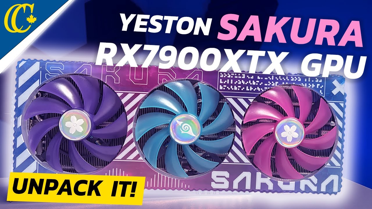 WAIFU BUFF - YESTON SAKURA 7900XTX | UNPACK IT! - YouTube