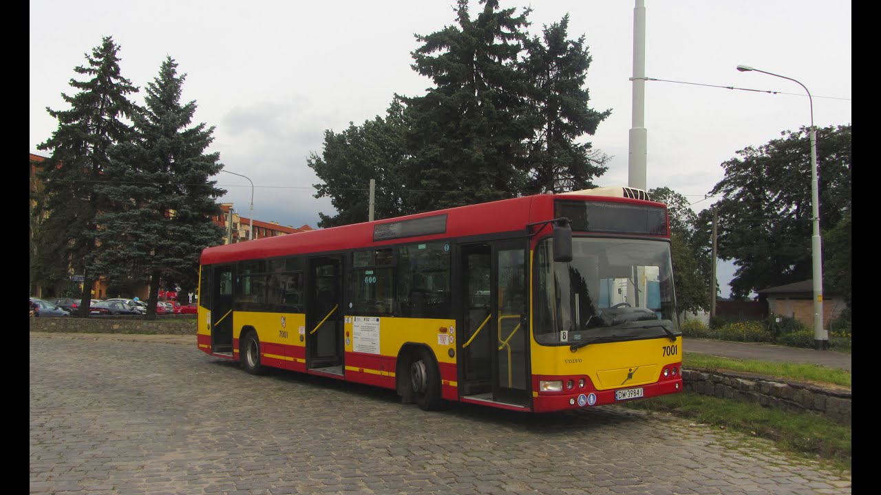 Volvo 7000 #7001 [*] @ MPK Wrocław, 109 - YouTube