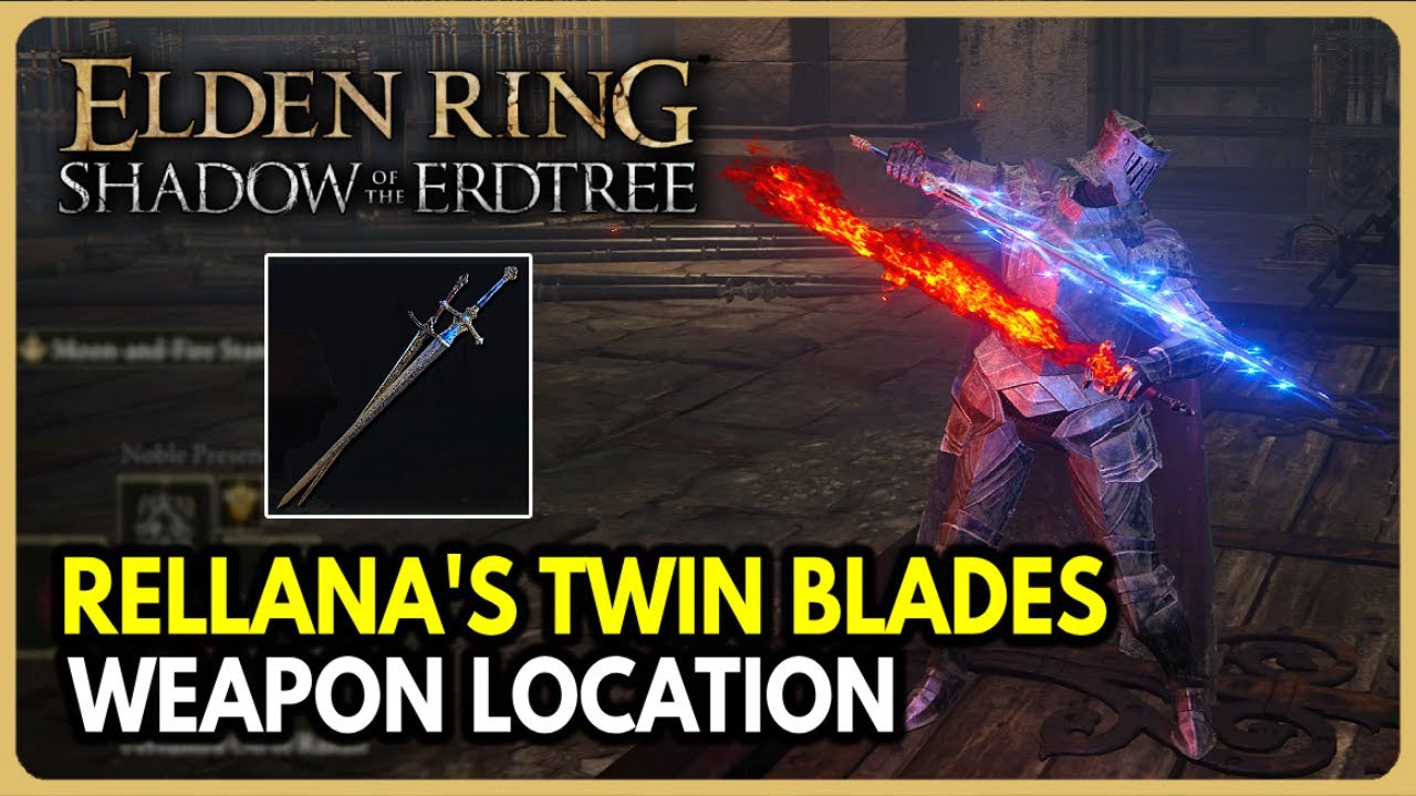 Elden Ring DLC - How to get Rellana's Twin Blades (Location) - YouTube