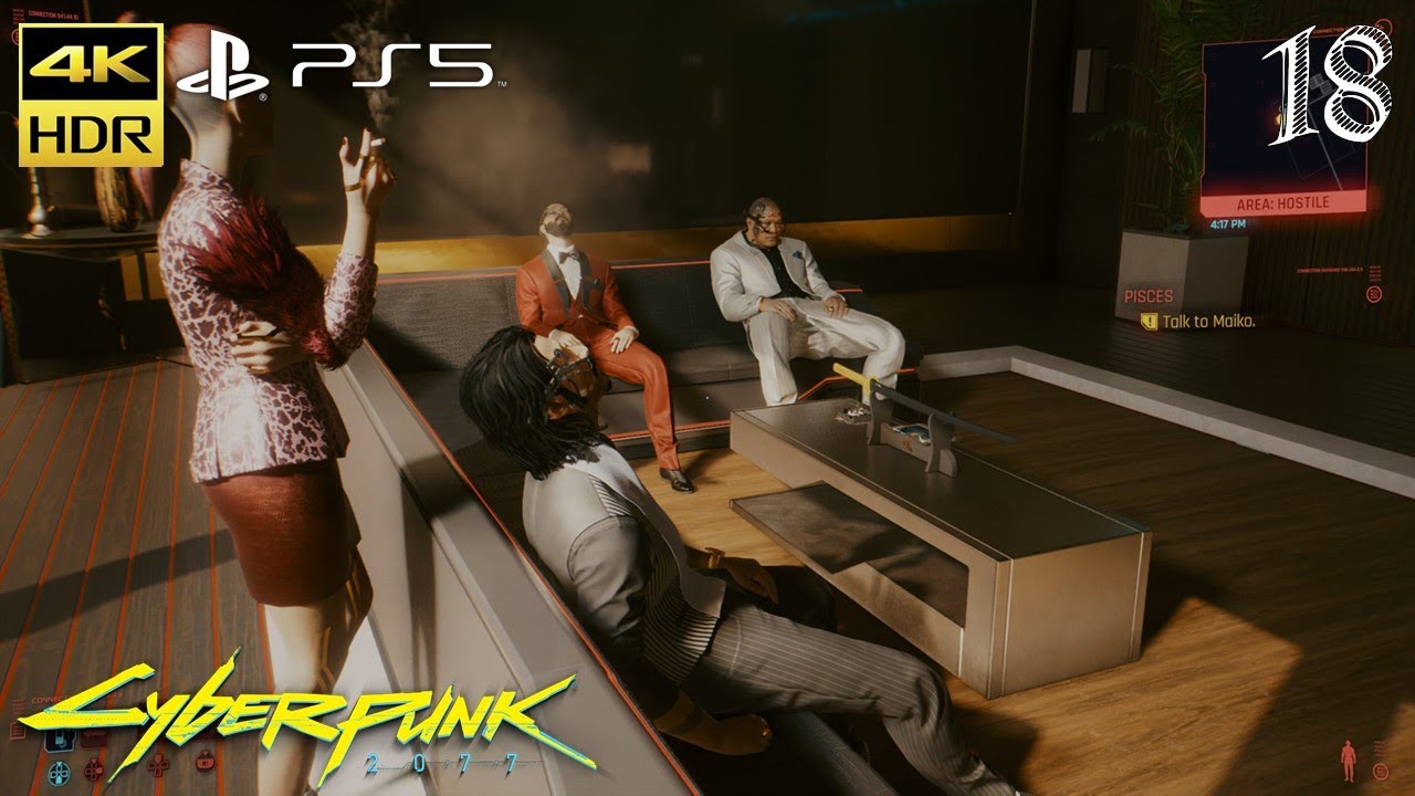 Cyberpunk 2077 (2020) PS5 4K HDR - Corpo Path #18 Dolls Revolution at ...