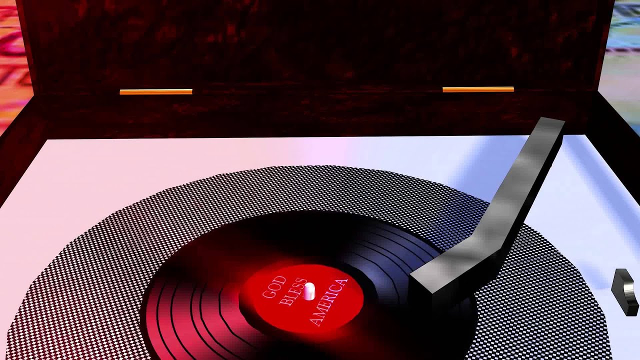 Old Style Phonograph Animated for both IClone5 and 6 - YouTube