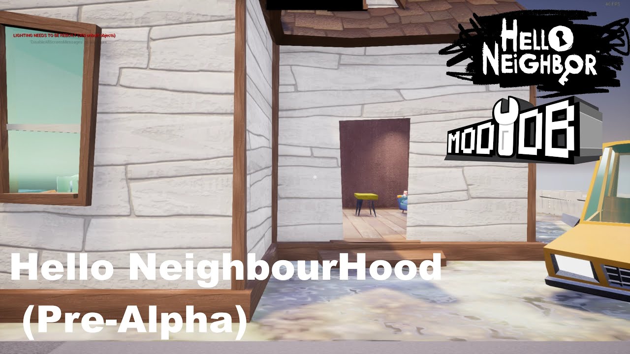 Привет сосед прохождение мод МодКит Hello NeighbourHood (Pre-Alpha ...